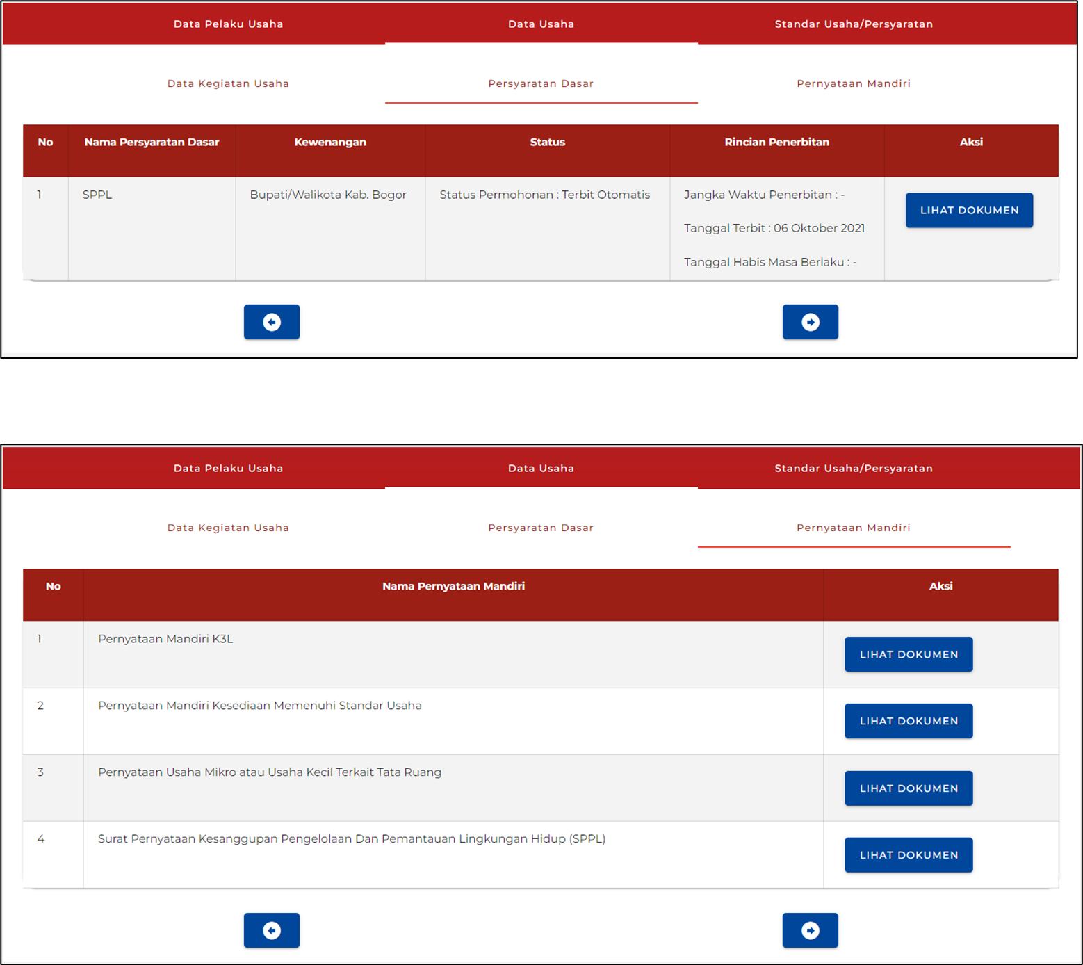 OSS RBA - Pemrosesan Verifikasi Sertifikat Standar oleh Kementerian/Lembaga